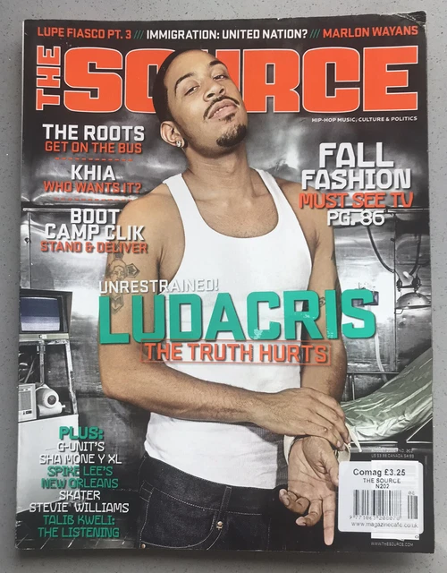 THE SOURCE MAGAZINE #202 August 2006 Ludacris The Roots Boot Camp ...