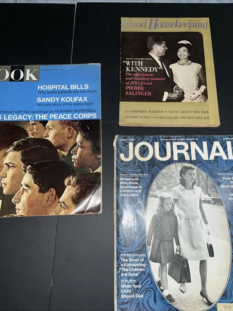 3 VTG MAGAZINES From 1966 LOOK, Good Housekeeping & Ladies Home Journal ...