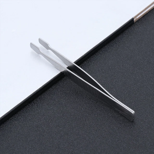 PICCOLE PINZETTE IN acciaio inox strumento campione raccolta pinzette ...
