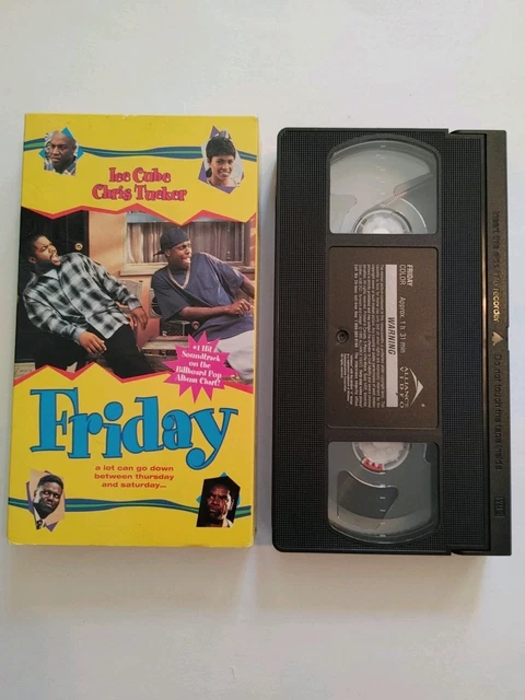 FRIDAY VHS *ICE Cube Chris Tucker* 1995 $4.25 - PicClick CA