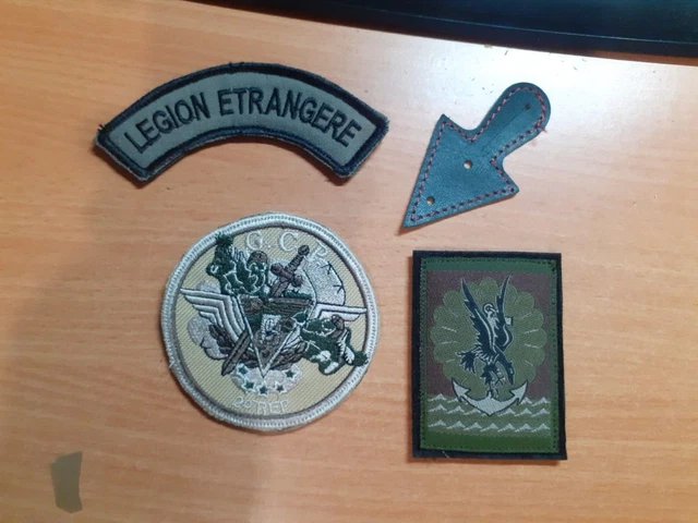 LÉGION ÉTRANGÈRE-2º REP-GCP / patch/ecusson /cuir pour insigne EUR 19 ...