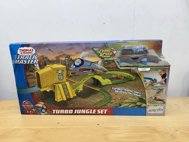 THOMAS & FRIENDS Trackmaster Turbo Jungle Train Set SEALED NEW 2018 ...