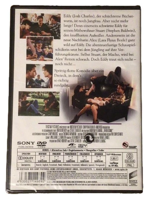 SONY THREESOME DVD Romantische Komödie Josh Charles Lara Flynn Boyle ...