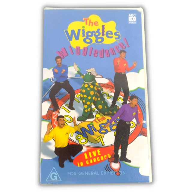 THE WIGGLES 1998 VHS Tape Wiggledance ABC Kids 46 Mins 14 Original ...