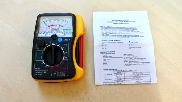 MAPLIN GENERAL PURPOSE Analogue Multimeter UZ82D £13.51 - PicClick UK