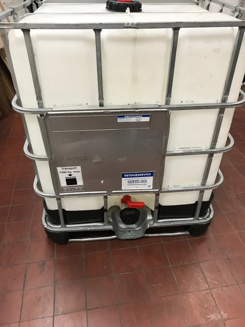 1000 LTR IBC Container Wassertank Wasserfass Regenwassertank Tank ...