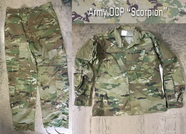 US ARMY OCP ACU Scorpion W2 Combat Uniform camouflage Jacke Hose Medium ...