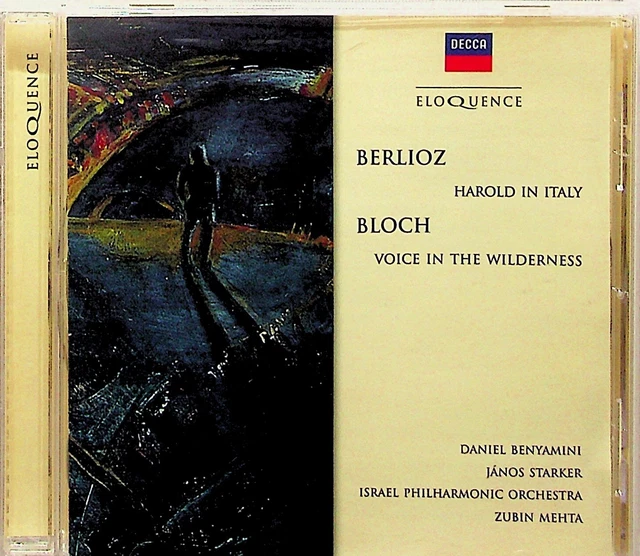 BERLIOZ/BLOCH- HAROLD IN Italy/Voice The Wilderness CD MEHTA Benyamini ...