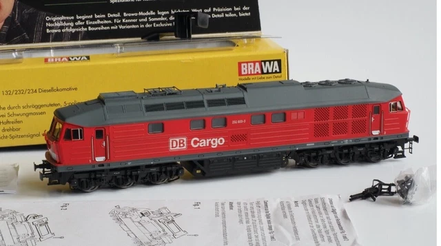 BRAWA 0414 DIESELLOK BR 232 DIGITAL in OVP, EXCLUSIVE EDITION EUR 119 ...
