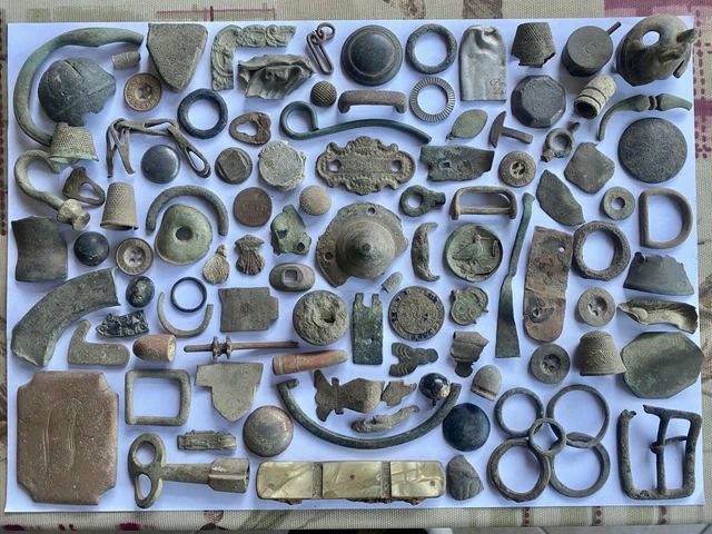 METAL DETECTING FINDS Collection Of Medieval & Post Medieval Artefacts ...