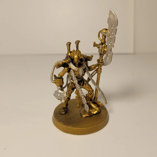 OVERLORD WITH TACHYON ARROW Necrons Warhammer 40k £13.99 - PicClick UK