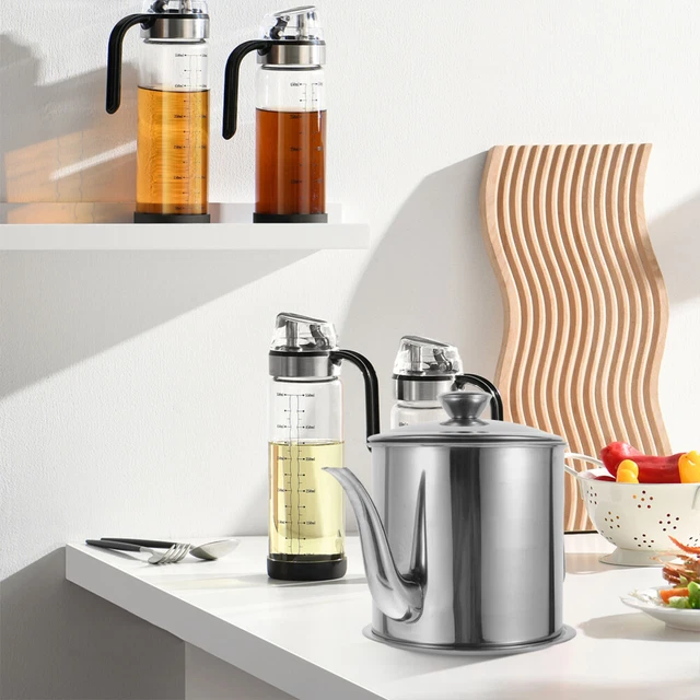 CONTENITORE GRASSO IN acciaio inox con filtro stoccaggio olio per EUR ...