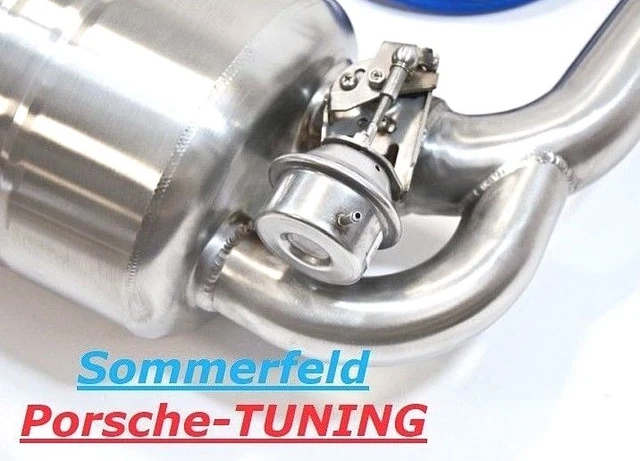 PORSCHE BOXSTER CAYMAN 987 + S MK1 Klappenauspuff Sport Exhaust Muffler ...