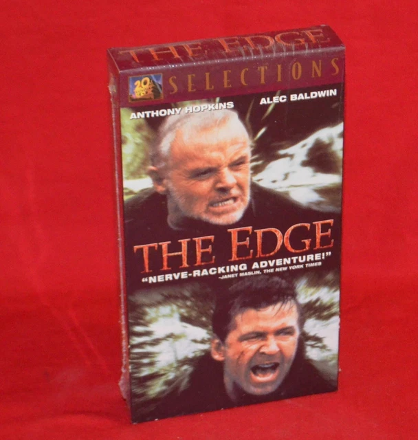 THE EDGE (1998) New Sealed VHS Video Tape Movie Alec Baldwin Anthony ...