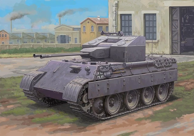 HOBBY BOSS 84832 1/48 Fighting Vehicle Series German V Anti-Aircraft ...