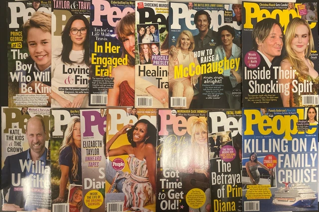 PEOPLE MAGAZINE LOT of 19-2025-Brand New-No Labels-Lot #2 $69.99 ...
