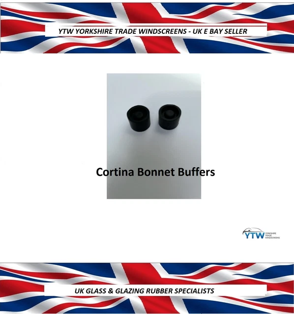 FOR LOTUS FORD Cortina Mk1 Bonnet Stops, Bonnet Buffers. Buffer Only ...