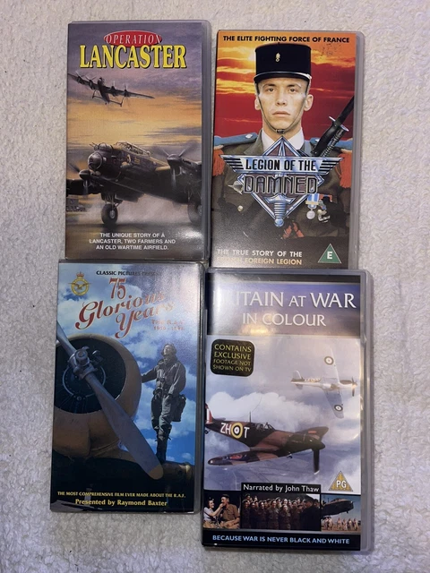 VHS WAR FILMS X 4 Classic Rare VHS Bundle Video Tape, Movie, Documentary £0.99 - PicClick UK