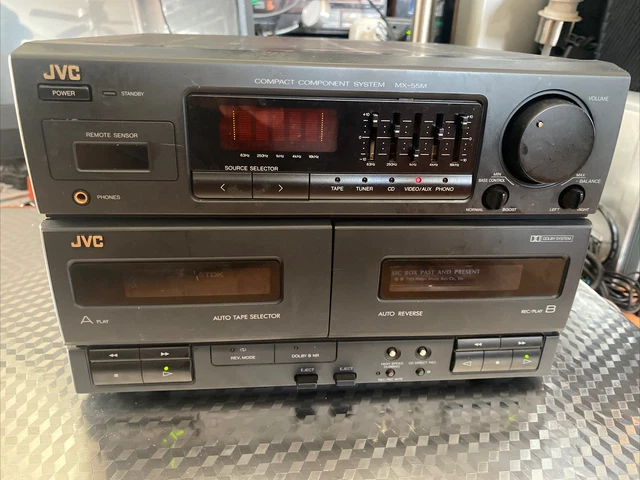 JVC STEREO CASSETTE Receiver CA-MX 55MBK £40.04 - PicClick UK