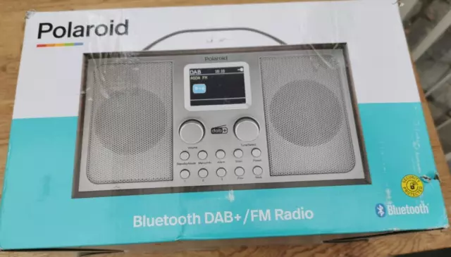 POLAROID RETRO WOODEN Stereo DAB+ FM Bluetooth Radio £19.99 - PicClick UK POLAROID RETRO WOODEN Stereo DAB+ FM Bluetooth Radio £19.99 - PicClick UK