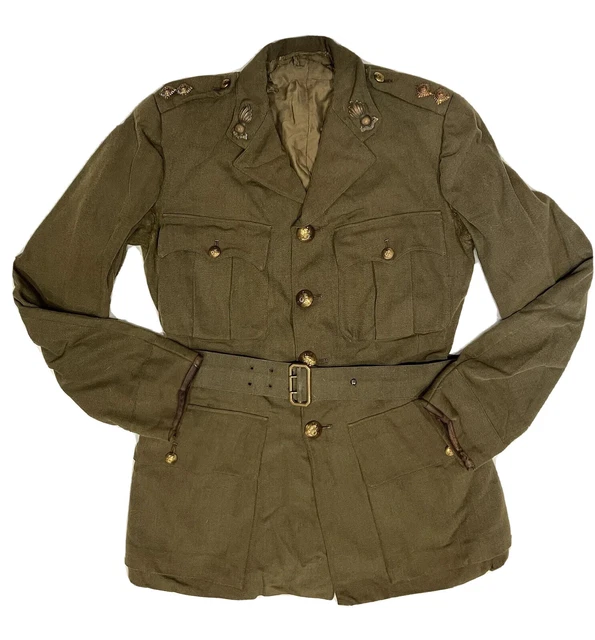 WW2 BERNARD WETHERILL British Army Officer's Uniform Jacket Named ...