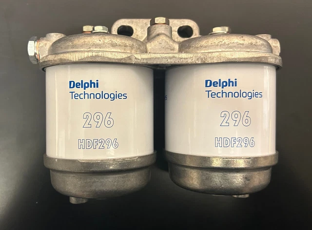 KIT DE FILTRES CAV delphi double diesel carburant filtre à eau pièges 1 ...