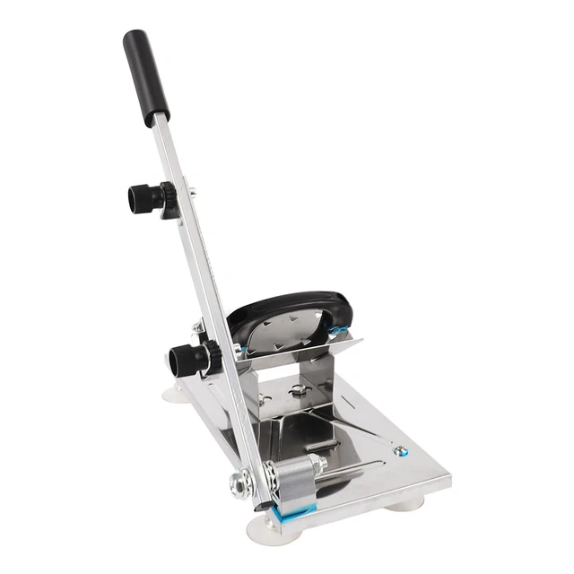 GB MANUAL MEAT Cutter Mutton Ham Beef Cutter Cutting Machine Stainless ...