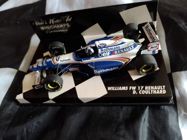 MINICHAMPS 1:43 &&ROTHMANS&& Livery Williams-Renault FW17 David ...