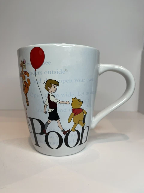 DISNEY STORE WINNIE The Pooh & Friends Tigger Piglet Blue Coffee Tea ...