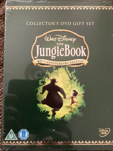 NEW & SEALED WALT DISNEY THE JUNGLE BOOK 40th ANNIVERSARY EDITION - DVD ...