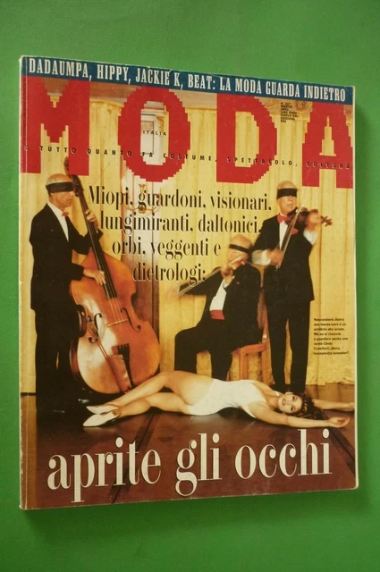 MODA 3/1993 107 Cindy Crawford+Francesca Dellera+Naomi Campbell+Monica ...