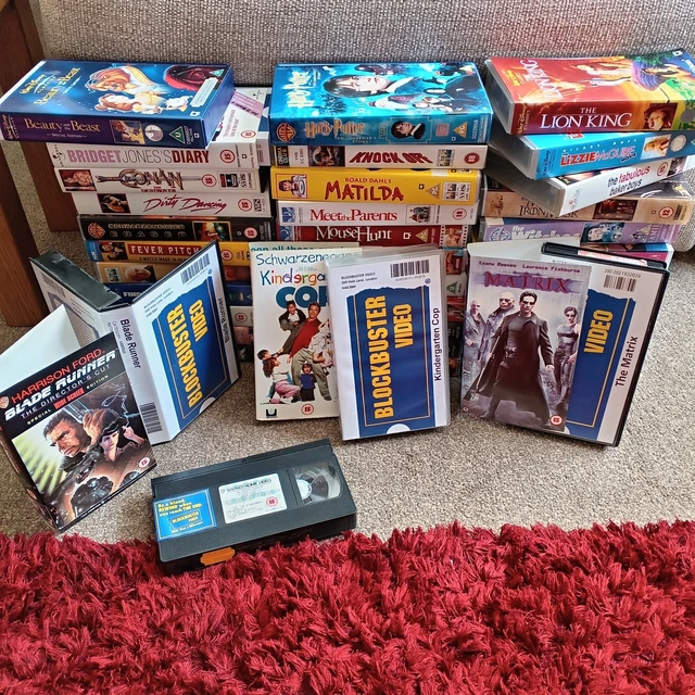 CUSTOM BLOCKBUSTER RENTAL Vhs cover Video Tape and original cover ...