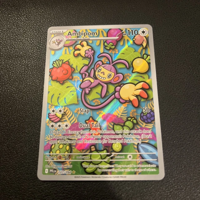 POKÉMON TCG AMBIPOM 107/094 Phantasmal Flames Mint Condition £3.50 ...