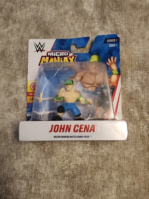 WWE WWF MICRO Maniax Wrestling Action Figures Series 1 John Cena £6.00 ...
