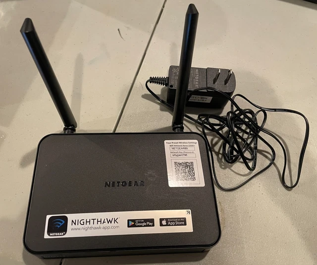 NETGEAR AC750 - Dual Band Wi-Fi Router - Black - R6020 Latest model $29 ...