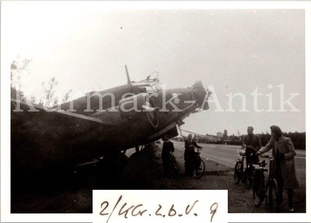 T607 FOTO WEHRMACHT Archiv Repro Luftwaffe Flugzeug Ju52 Holland ...
