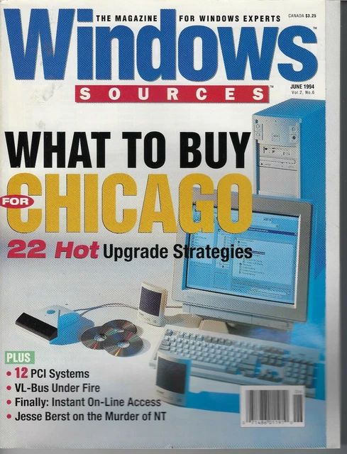 VINTAGE WINDOWS SOURCES Magazine. June 1994. 288 Pages! What To Buy For ...