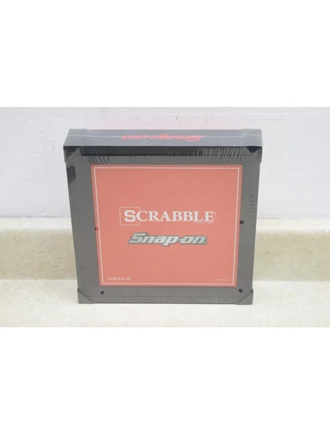 SNAP ON TOOLS edition wooden scrabble board game Hasbro Licensed BRAND ...
