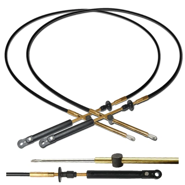JOHNSON EVINRUDE OUTBOARD Remote Gear Throttle Control Cable 6ft-17ft ...