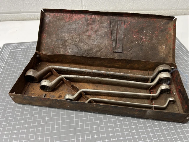 VINTAGE RING SPANNER Set Spanners Hercules Tool Tools Mancave $19.00 ...