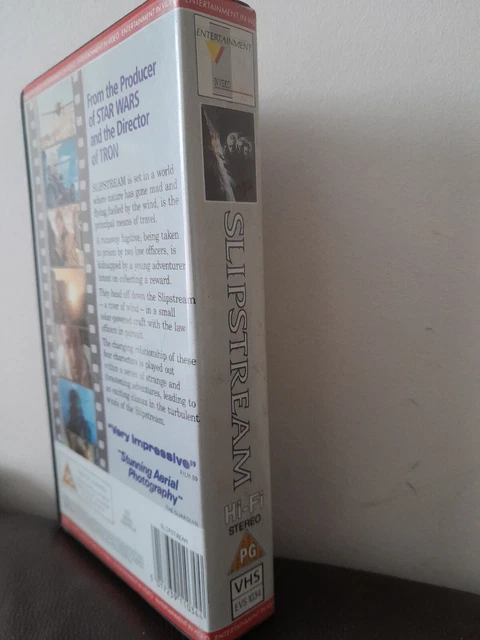 SLIPSTREAM VHS MARK Hamill Bill Paxton cert PG EIV Release Classic SCI ...