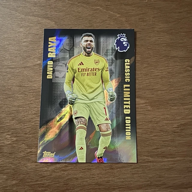 TOPPS PREM 2026 Arsenal Classic Limited Edition David Raya LE1 £1.31 ...