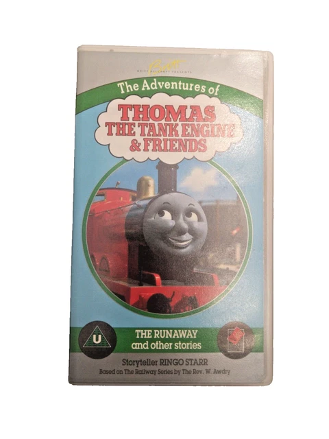 THOMAS THE TANK Engine: The Runaway (VHS 1991) Ringo Starr Retro ...