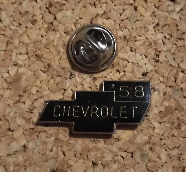 PIN'S CHEVROLET 58 Corvette Automobile Voiture Logo Emblème Vintage ...