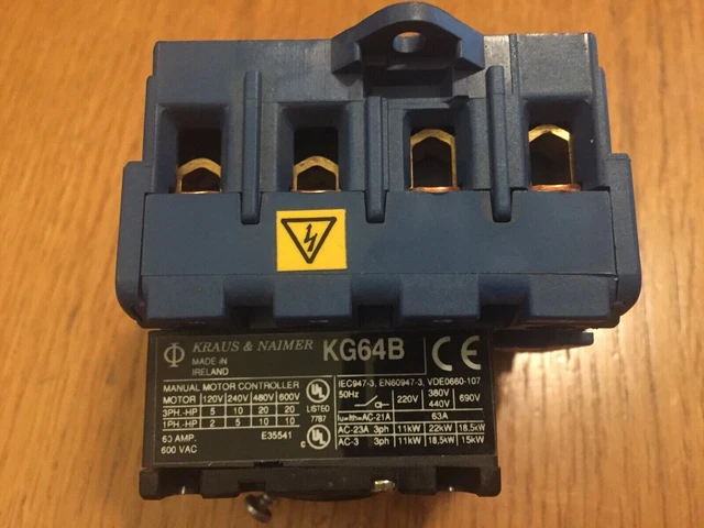 KRAUS & NAIMER KG64B Interrupteur de déconnexion du contrôleur de ...