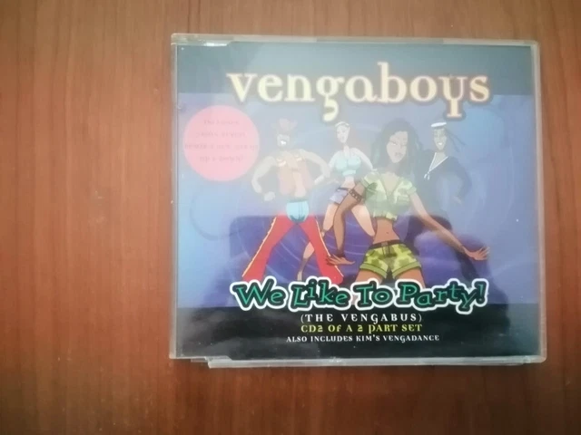 VENGABOYS - WE Like To Party - 3 titres CD2 single 1999 Royaume-Uni EUR ...