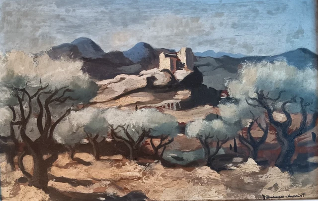 LISTED FRENCH ARTIST - Jacques Durand-Henriot (1922-1997) - 16"x 11 ...