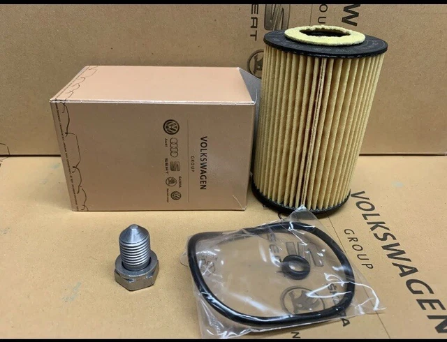 GENUINE VOLKSWAGEN GROUP Oil Filter And Sump Plug 03N115562B N90813202 ...