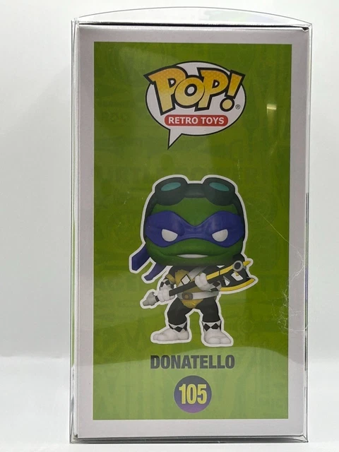 FUNKO POP TMNT x Power Rangers Black Ranger Donatello Shared Exclusive ...