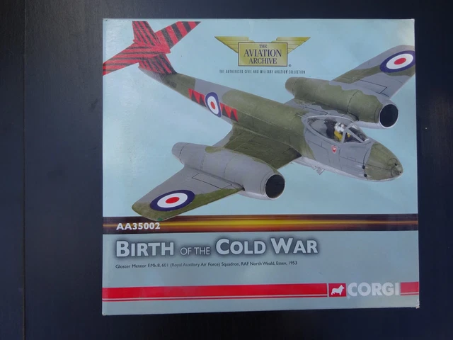 CORGI AVIATION ARCHIVE Gloster Meteor Mk8 Aa35002 £20.00 - PicClick UK